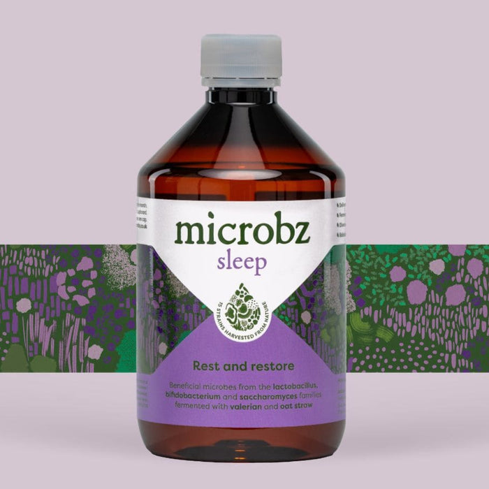 Probiotic supplements for a restful sleep with herbs and minerals